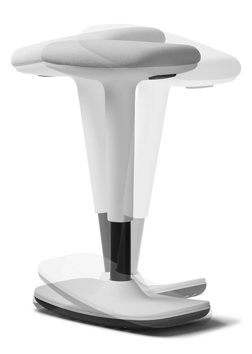 Trendoffice to-swift Hocker – Ergonomisch & Höhenverstellbar
