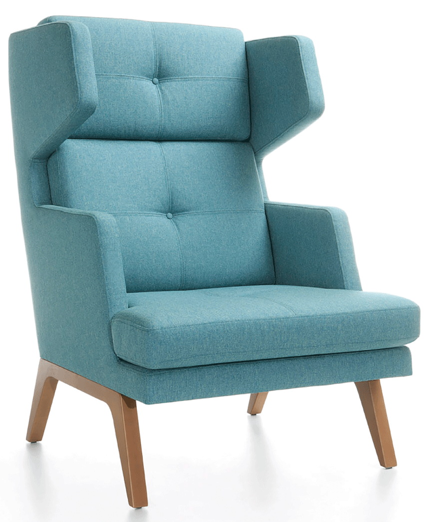 Profim October 12 Loungesessel – Retro-Komfort fürs Büro